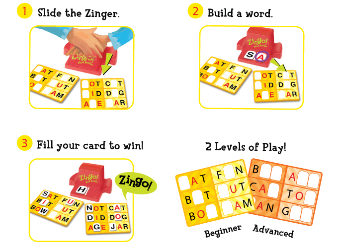 Zingo Word Builder Makes Kids Use Their Noggins - The Toy Insider