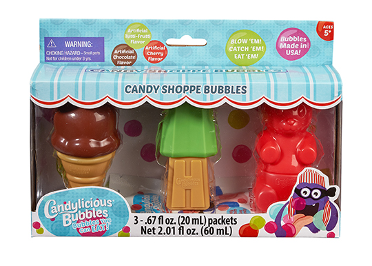 CANDYLICIOUS BUBBLES CANDY SHOPPE 3-PACK - The Toy Insider