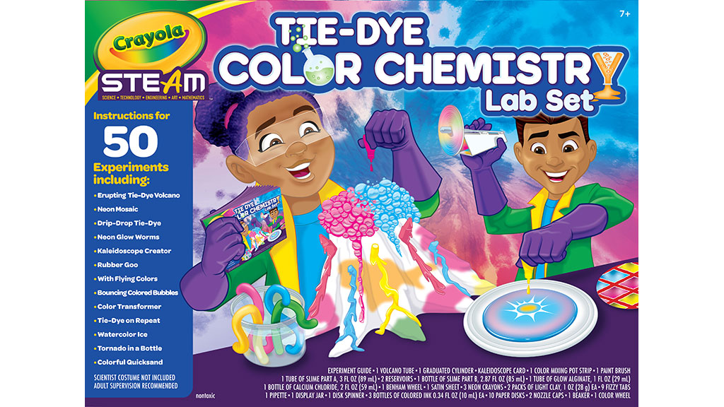 TIE DYE COLOR CHEMISTRY LAB SET - The Toy Insider TIE DYE COLOR CHEMISTRY LAB SET - The Toy Insider